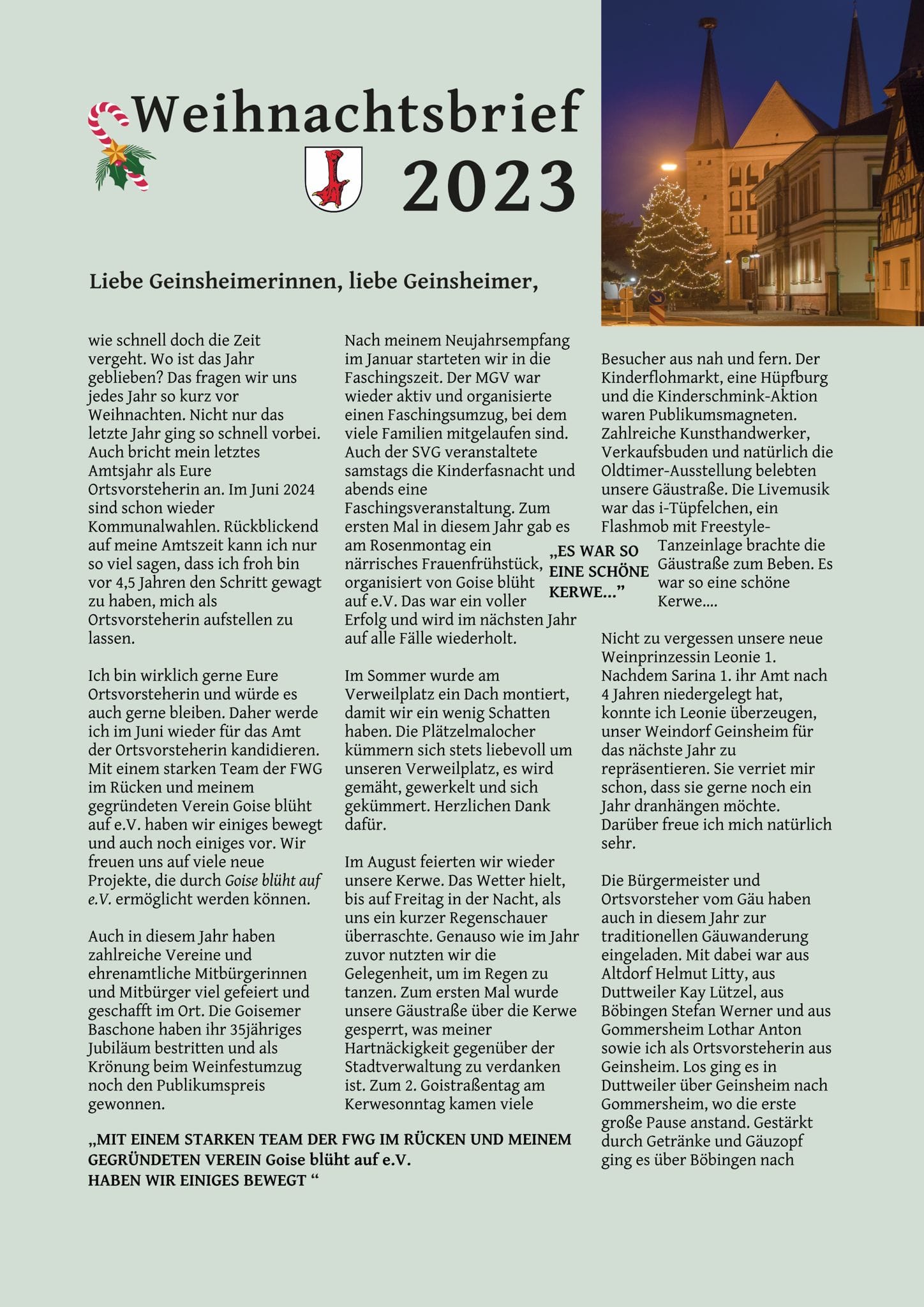 Aktuelles - Geinsheim